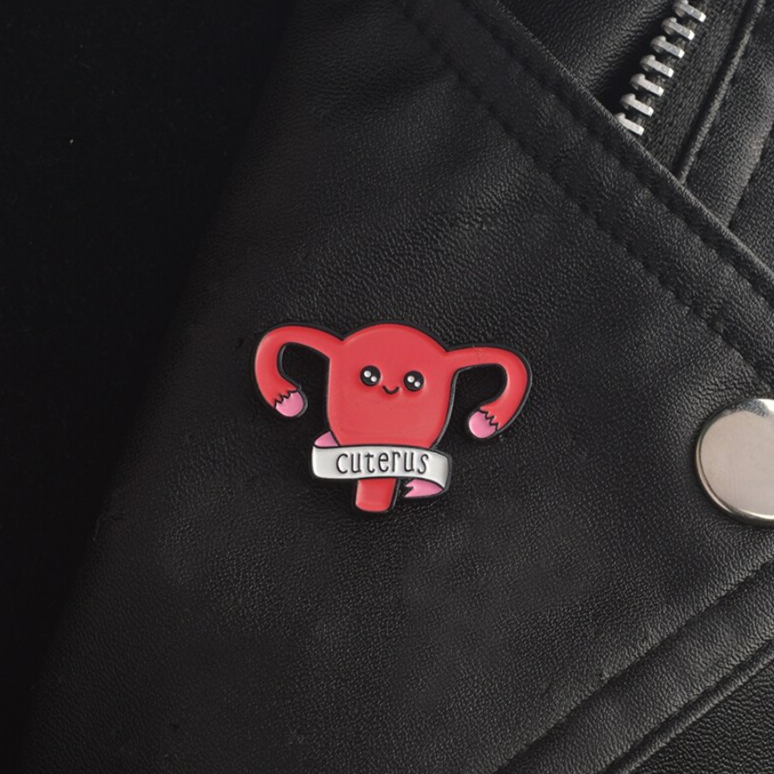 Cuterus Enamel Pin - Greenchords - Australia